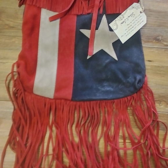 Sheryl Crow | Bags | Sheryl Crow Americana Suede Hobo Bag | Poshmark